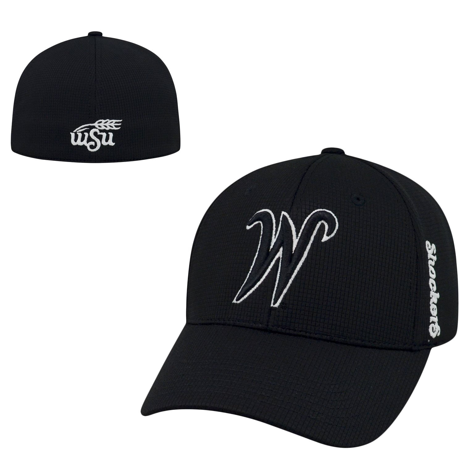 Wichita State Shockers NCAA TOW "Booster" Memory Fitted Hat - Walmart.com