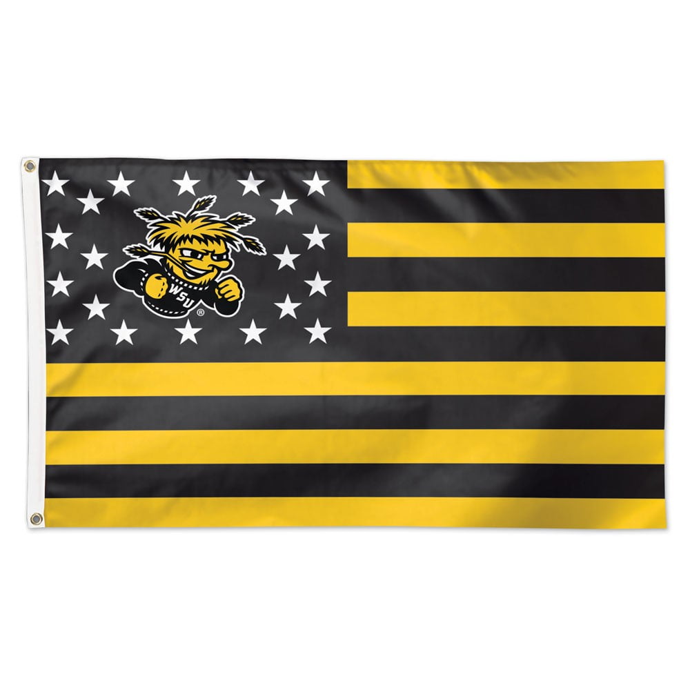 Wichita State Shockers Official NCAA Flag 3x5 Deluxe Banner by Wincraft ...