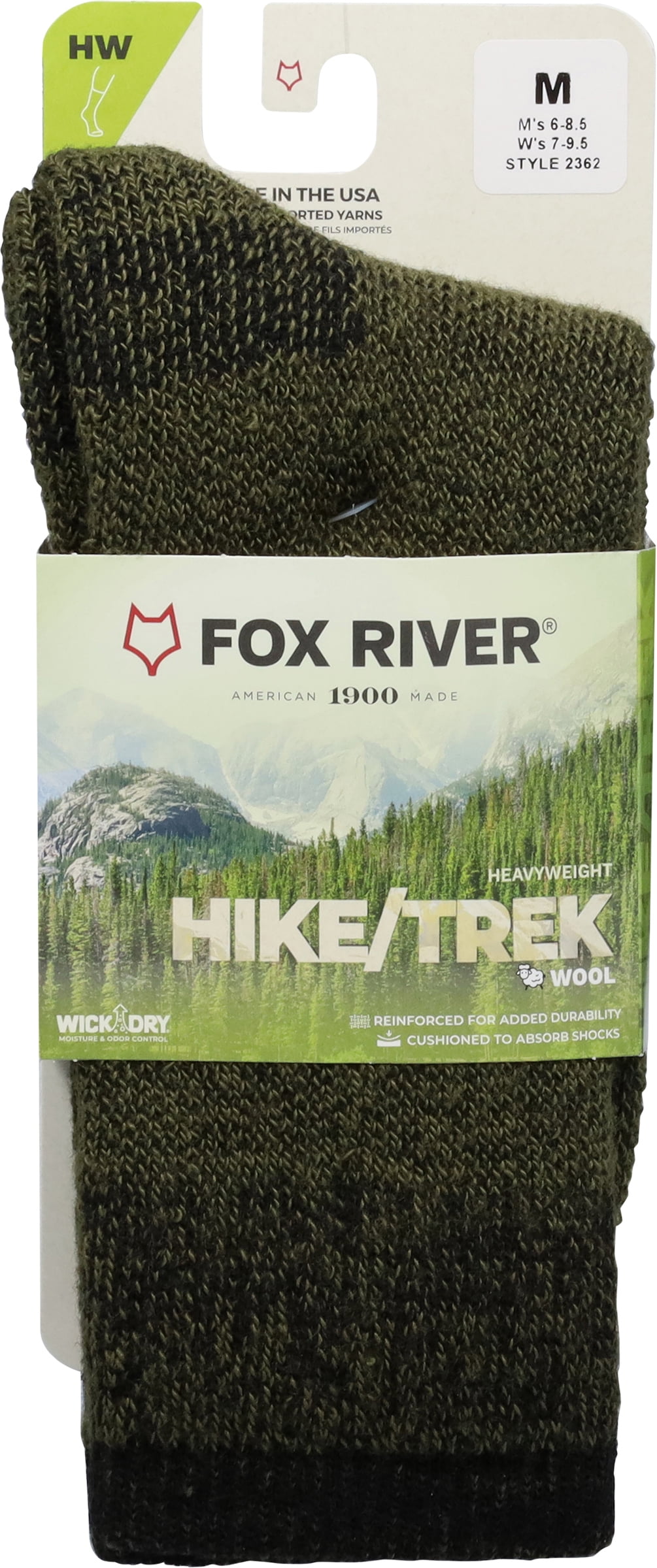 Wick Dry Explorer Men`s Heavyweight Crew Socks - Medium - Walmart.com