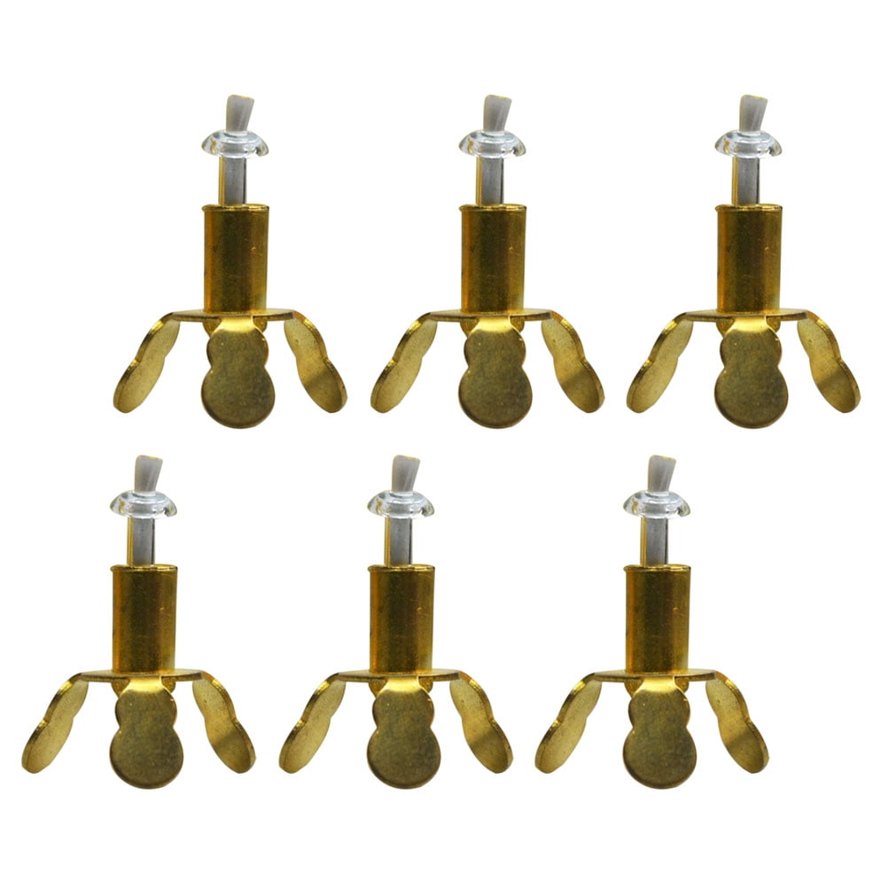 Wick Holder 6 Pcs Oil Lamp Accessories Holders Lampwick Stand Stickers ...
