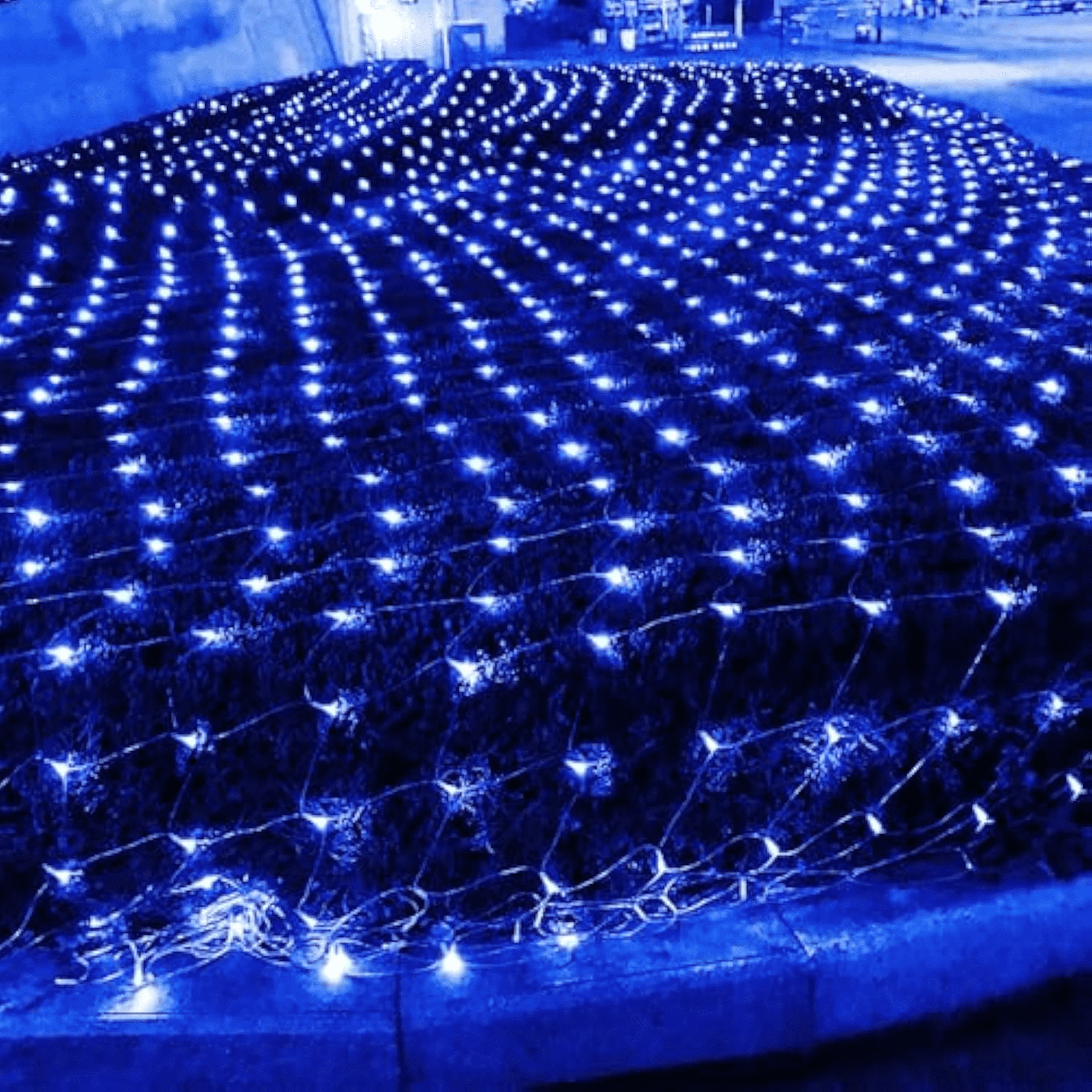 Wick’s Outdoor Living 13 x 20 MESH LED Blue Lights - Walmart.com