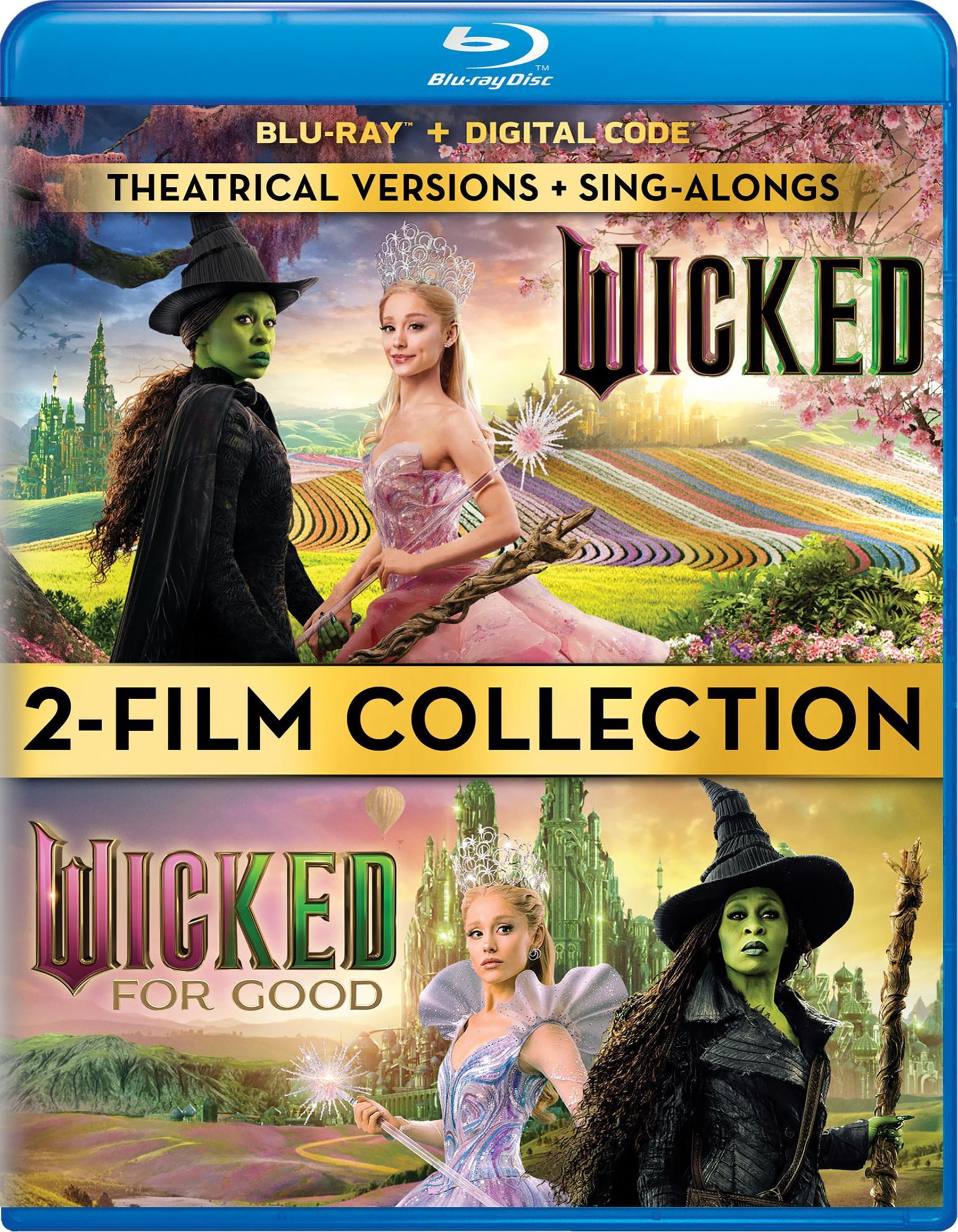 SDS, Wicked 2-Movie Collection, Digital Copy, PG Family Musical ...