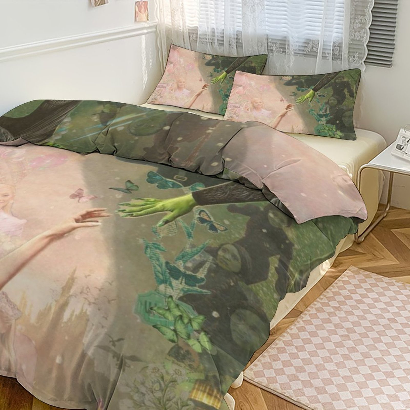 Wicked 3-piece Bed Set, 1Cover and 2 Pillowcases Sizes: Twin, Full ...