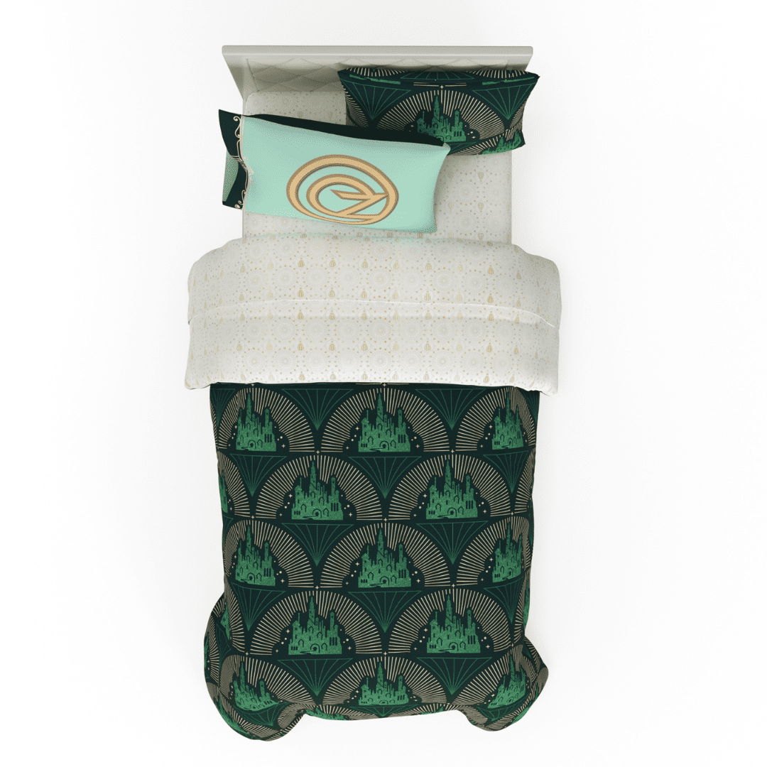 Wicked 5 Piece Bed in a Bag, Sheets and Reversible Comforter, Twin ...