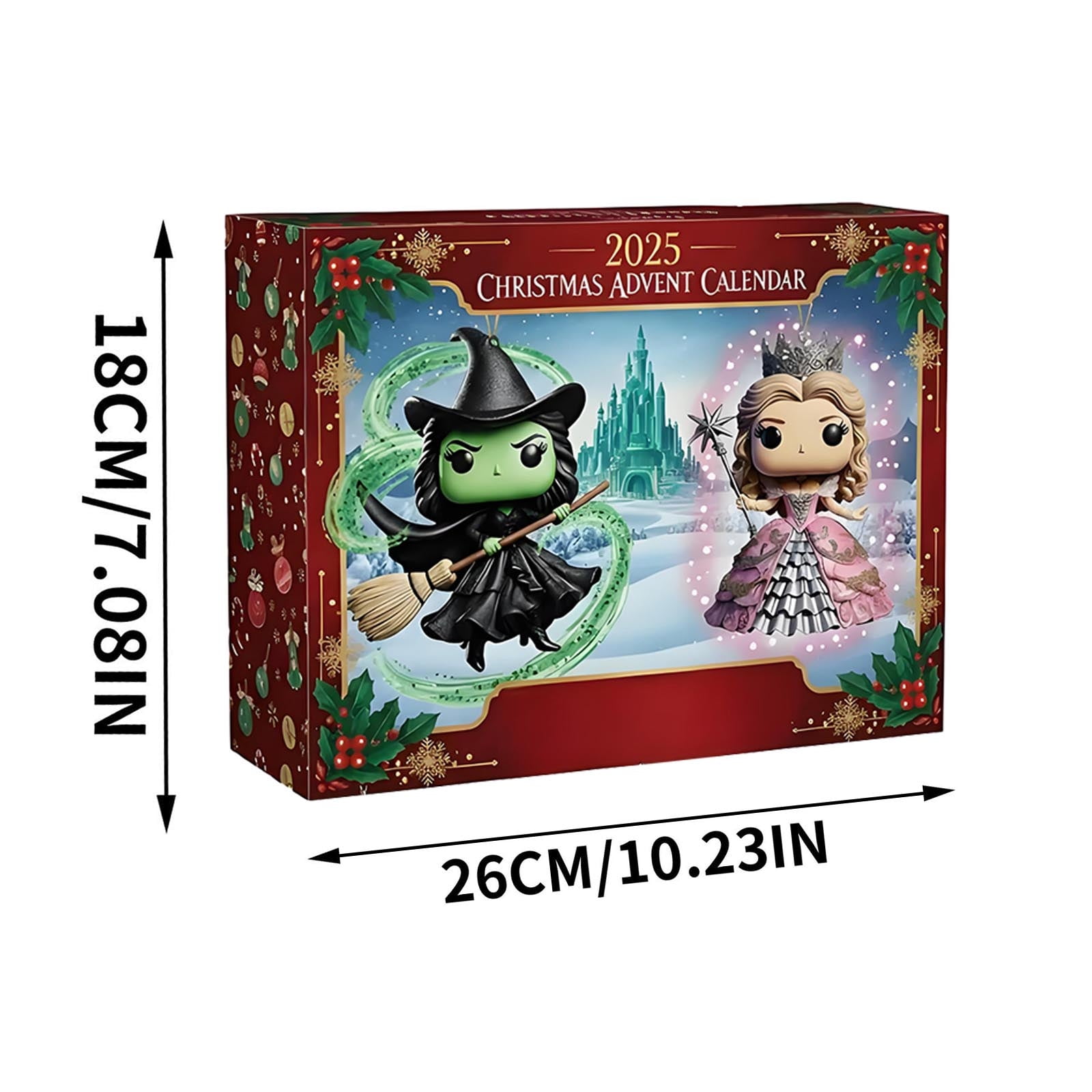 Wicked Advent Calendar 2025, 24 Collectible Figures Countdown Calendar ...