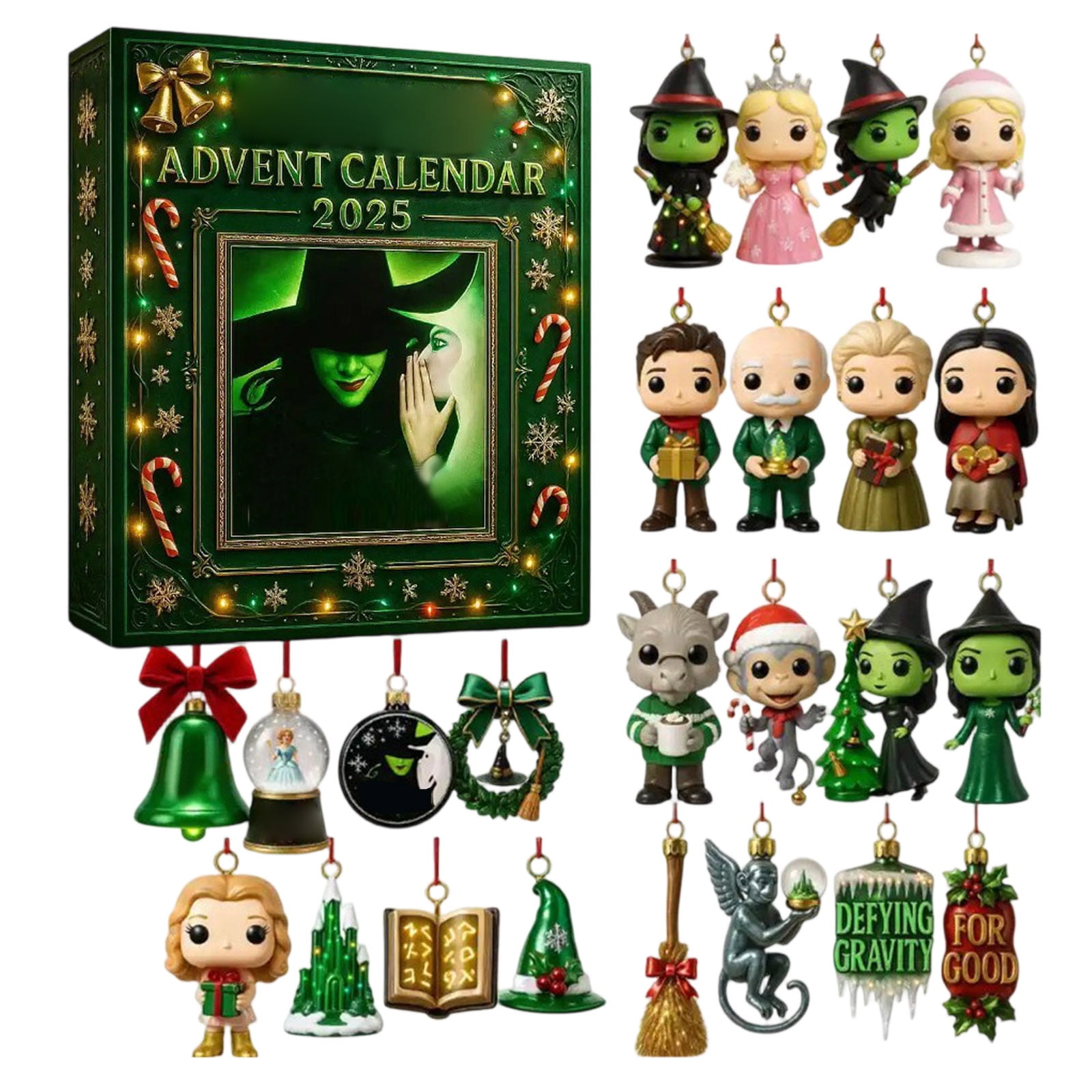 Wicked Advent Calendar 2025 - Wicked Pendant Kit with 24 Days Surprises ...