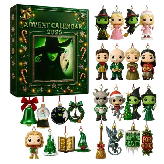 Wicked Advent Calendar 2025 - Wicked Pendant Kit with 24 Days Surprises ...