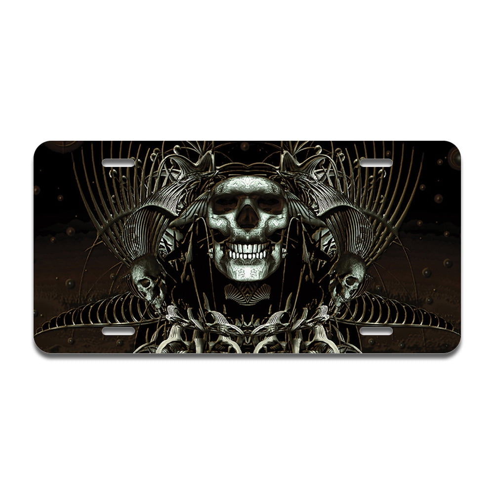Wicked Aluminum License Plate| License Plate 12" X 6" Fits Any Car ...