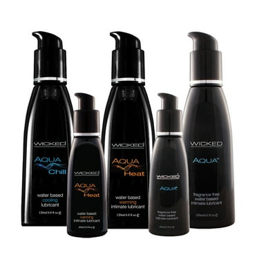 Aqua H2O-Based Water Safe Soluble Lubricant - 2 Oz. Wet Experience ...