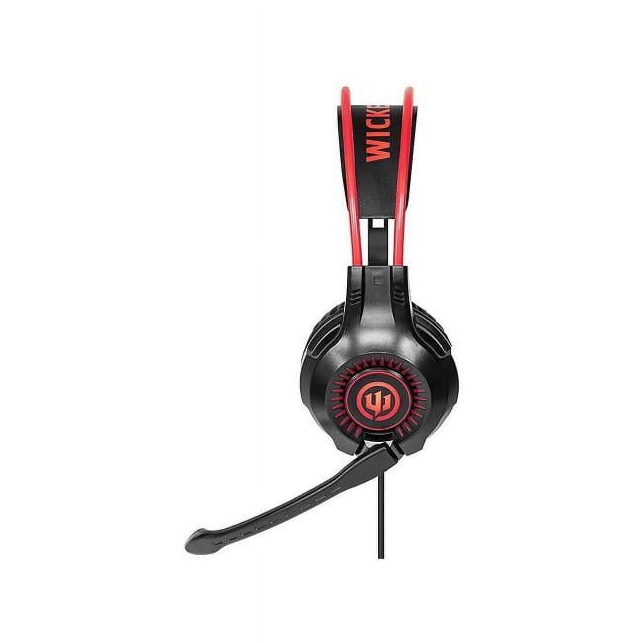 Wicked Audio WI-GH500 WIGH500 Grid Legion 500 Wired Gaming Headset - Walmart.com