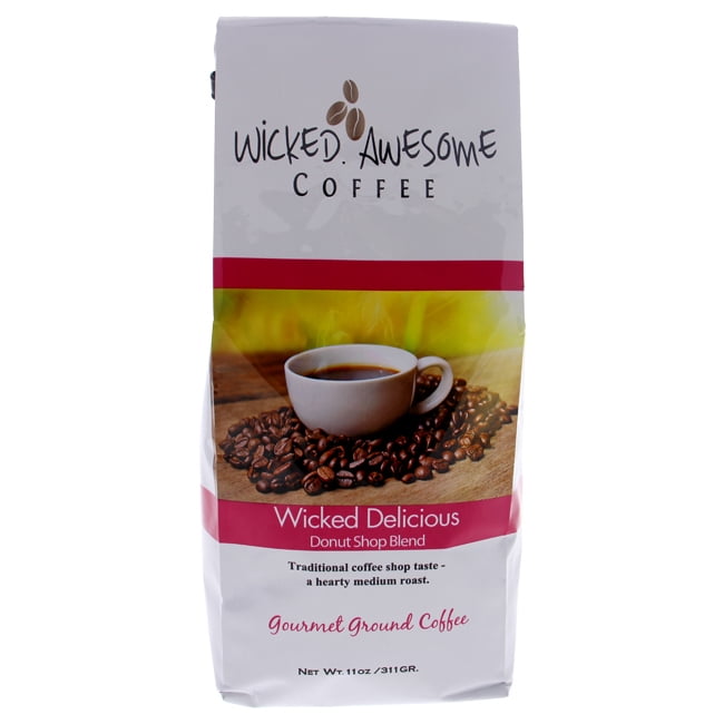 Wicked Awesome Wicked Delicious Donut Shop Blend Coffee, 11 oz. bag ...