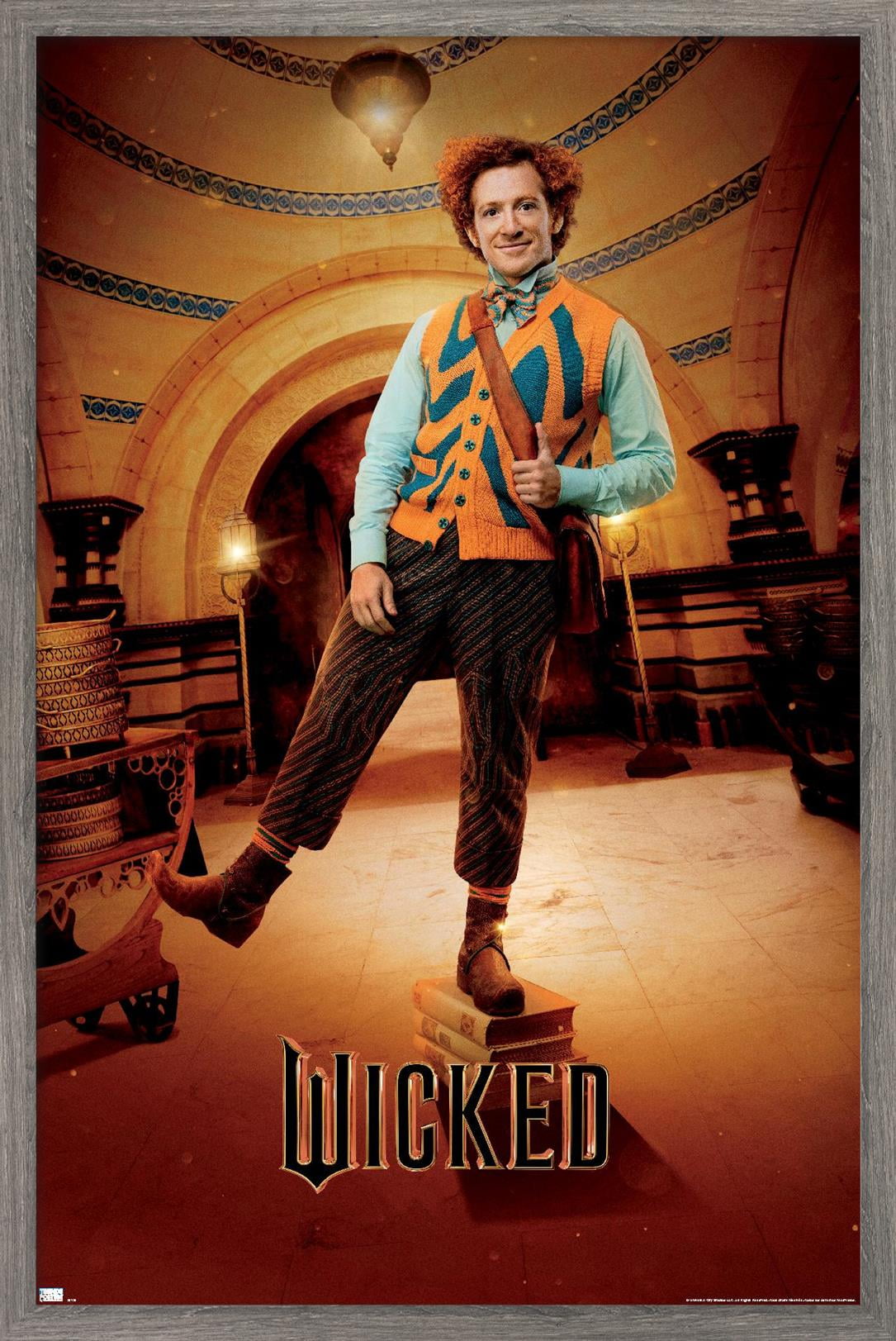 Wicked - Boq One Sheet Wall Poster, 22.375" x 34" Framed - Walmart.com