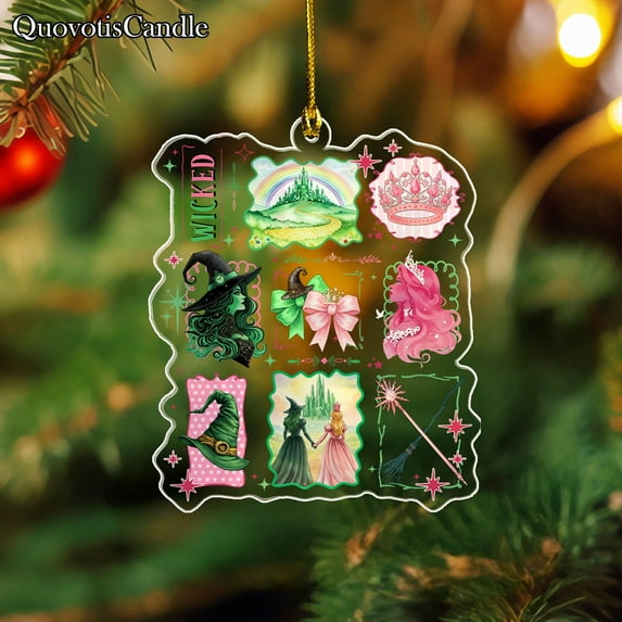 Wicked Changed For Good Defy Gravity Ornament, Wicked Christmas ...