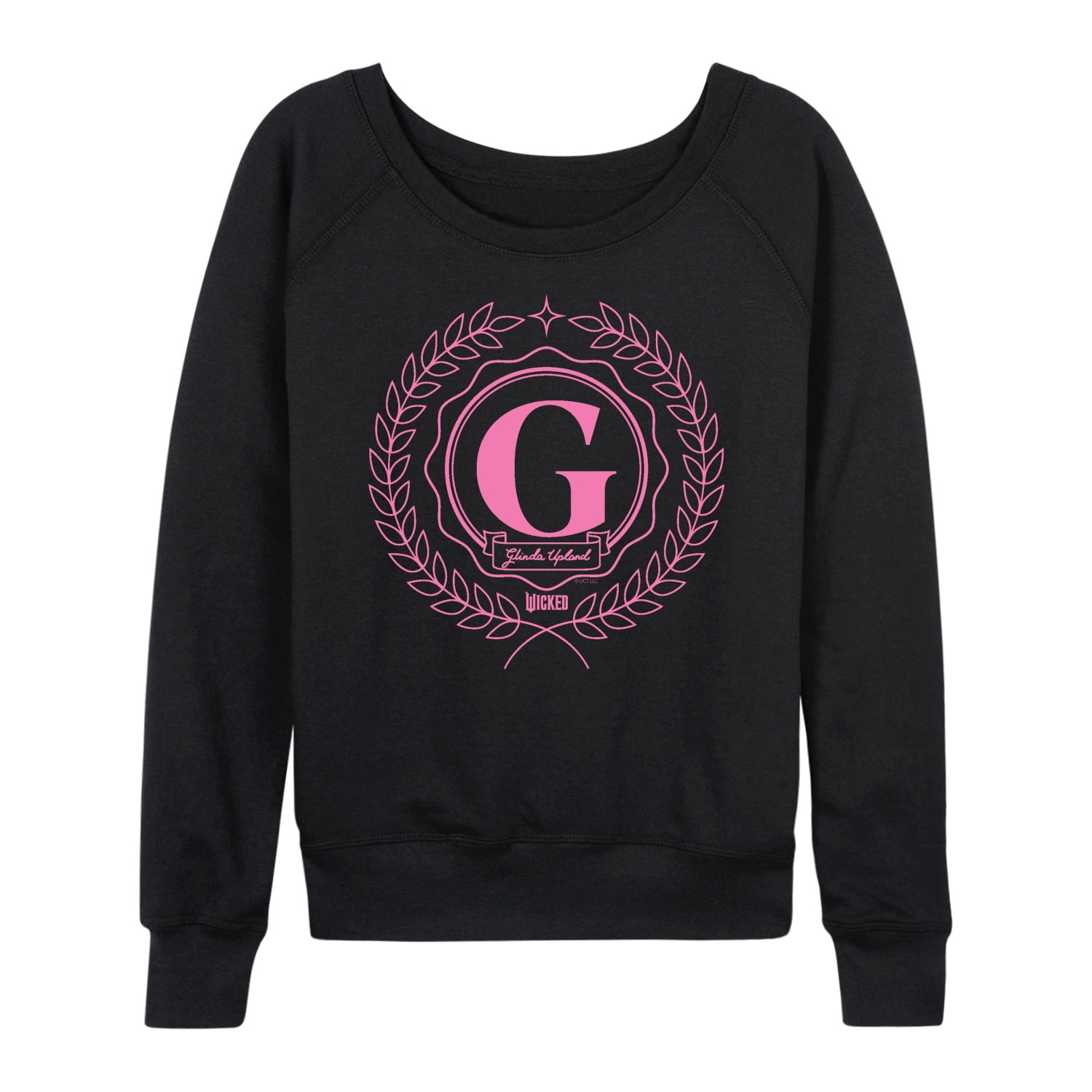 Wicked - Collegiate Glinda - Women's French Terry Long Sleeve Shirt ...