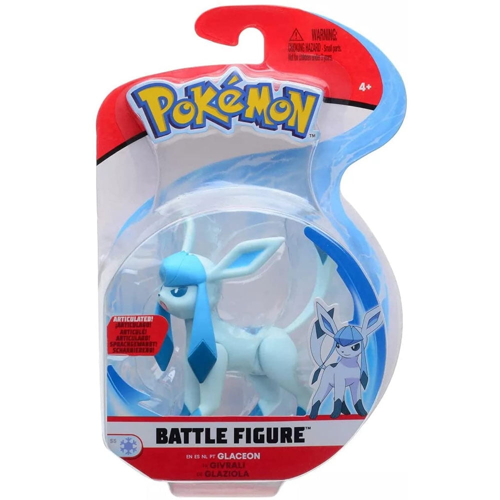 Wicked Cool Toys - Pokemon Articulated Battle Figure Pack S5 - GLACEON ...