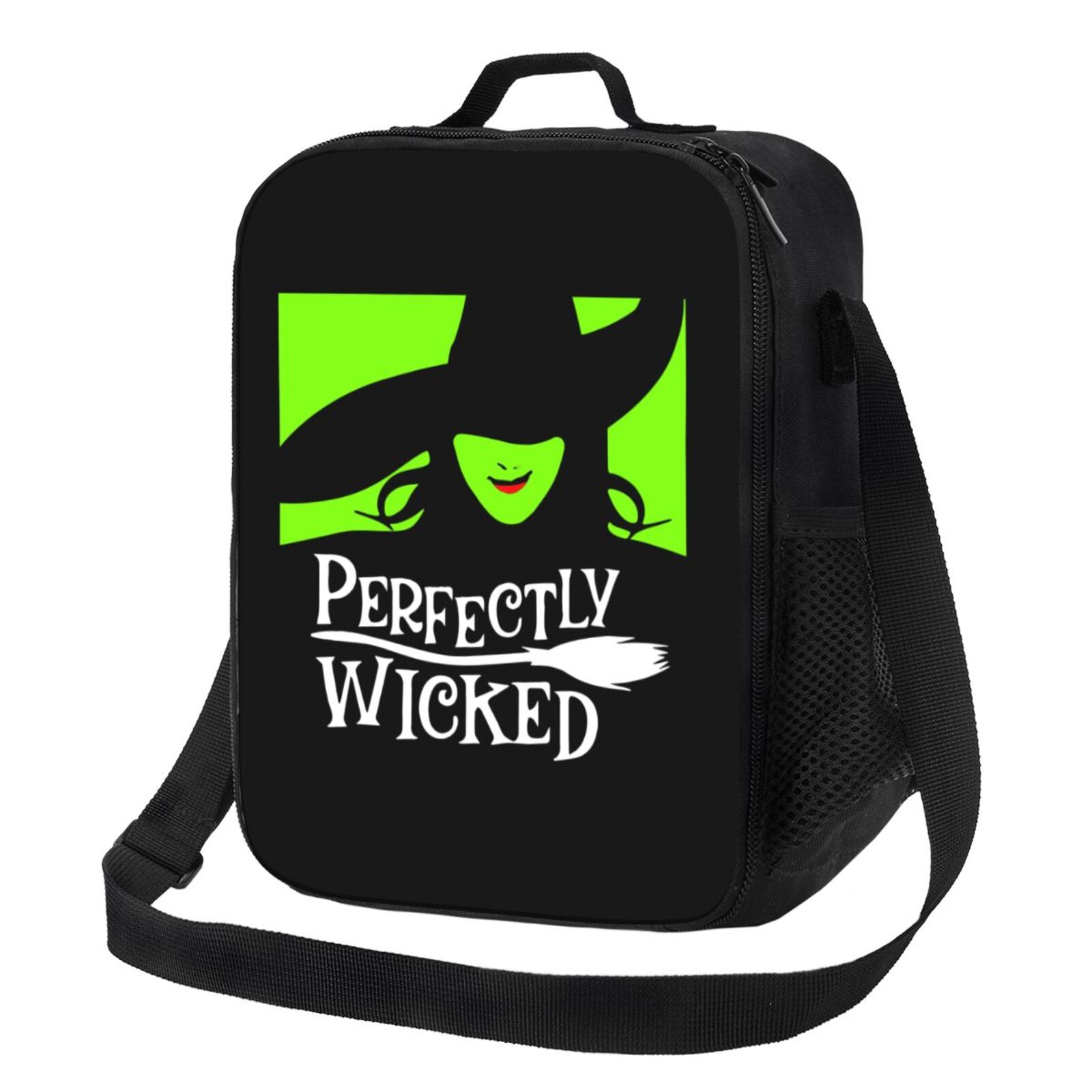 Wicked Crossbody Lunch Bag Portable Leakproof Reusable Insulated Lunch ...