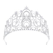 6 Pieces Princess Crowns for Little Girls Rhinestone Queen Crowns ...