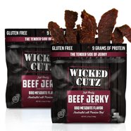 Wicked Cutz Premium Tender Beef Jerky, Volcanic Jalapeno, High Protein ...