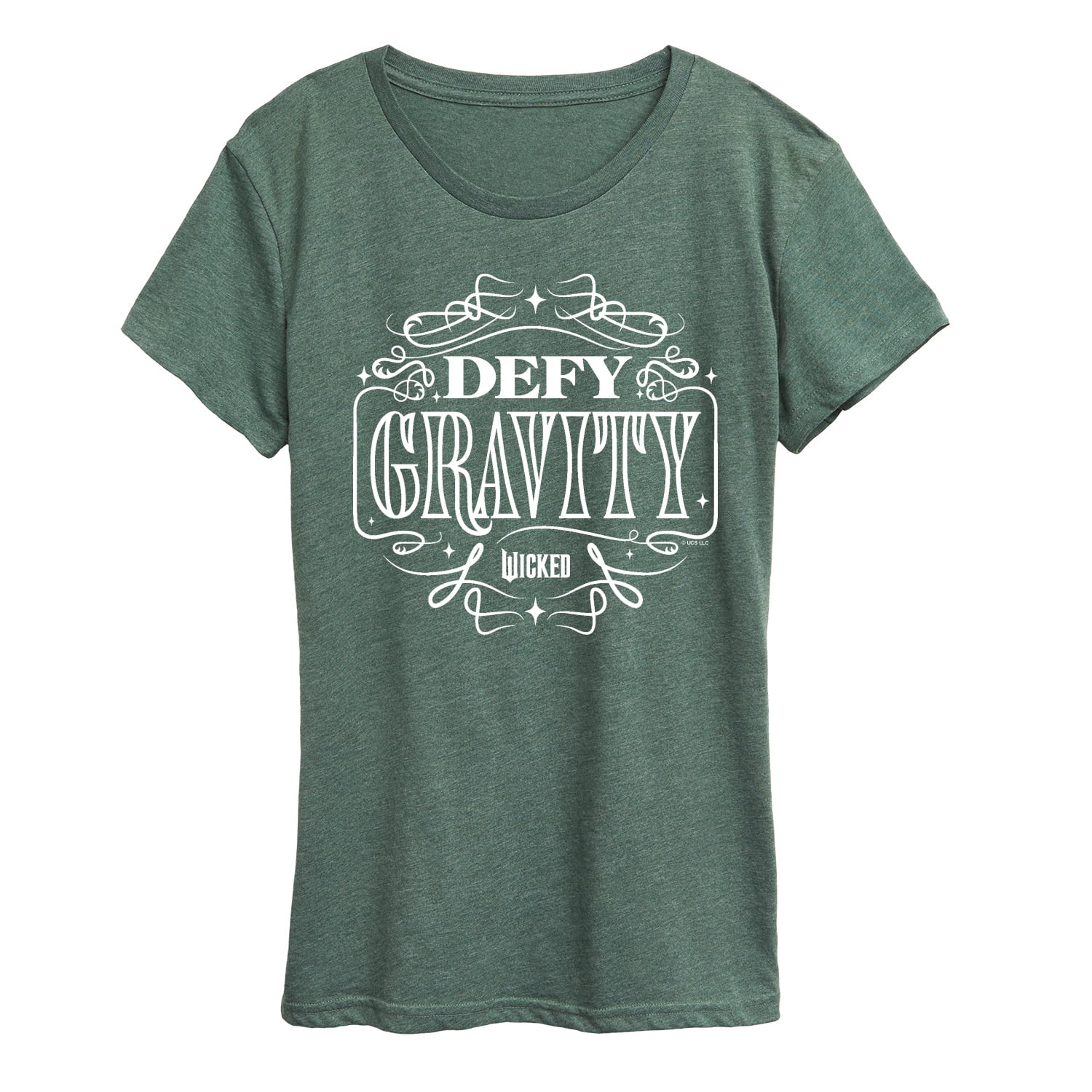 Wicked - Defy Gravity - Women's Short Sleeve Graphic T-Shirt - Walmart.com