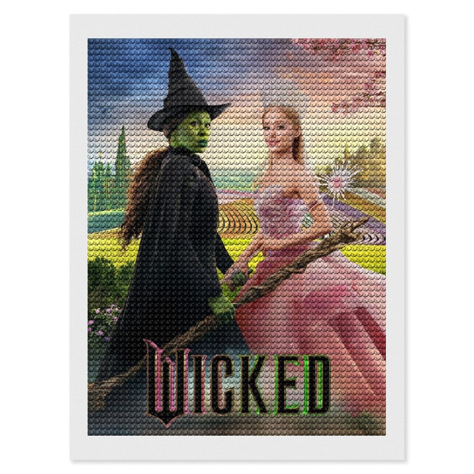 Wicked Diamond Art Painting Kits for Adults, 5D Diamond Art Full Drill ...