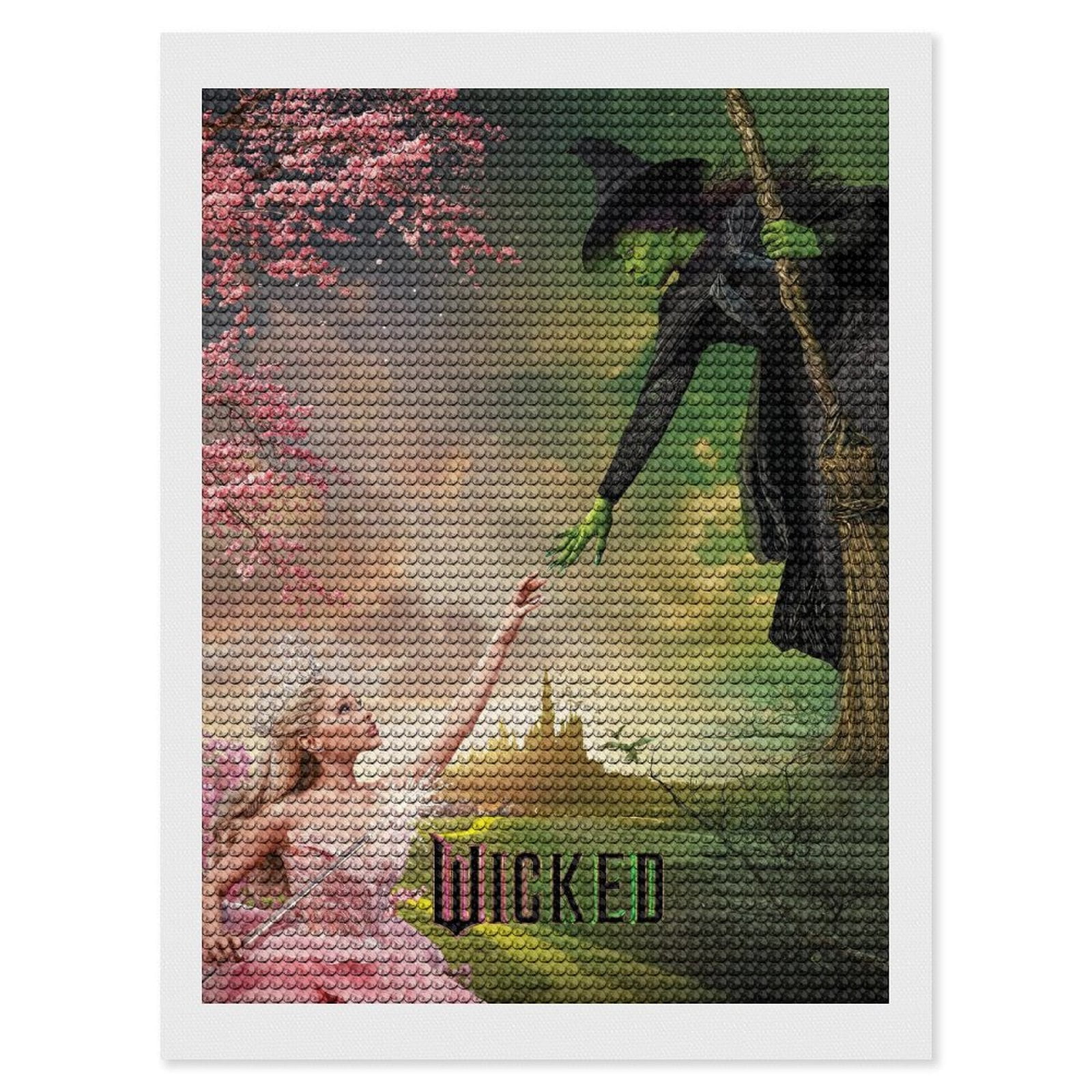 Wicked Diamond Art Painting Kits for Adults, 5D Diamond Art Full Drill ...