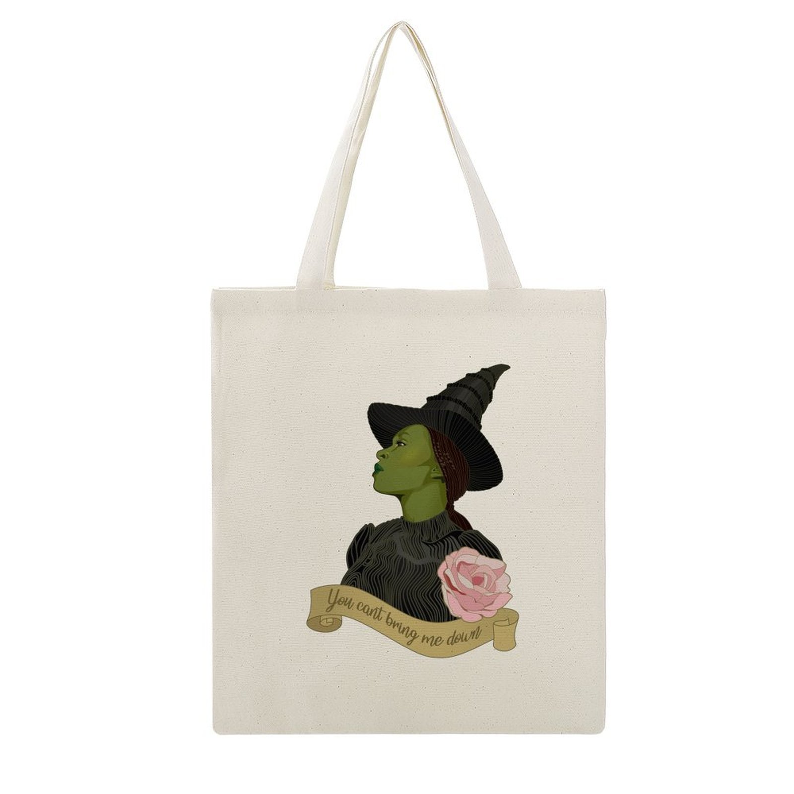 Wicked Elphaba And Galinda Reusable Canvas Tote Bag Cloth Cotton Bags ...