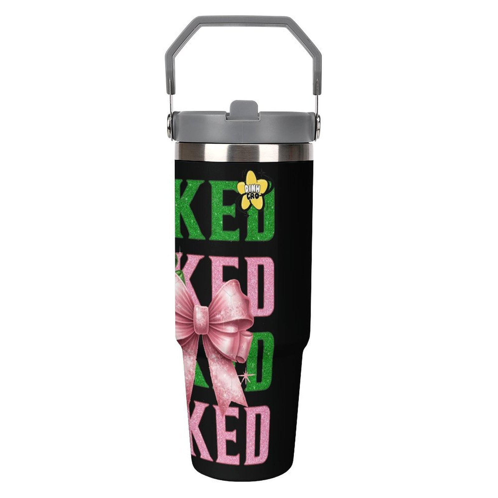 Wicked Elphaba And Galinda Stainless Steel Tumbler Car Cup 30 Oz with ...