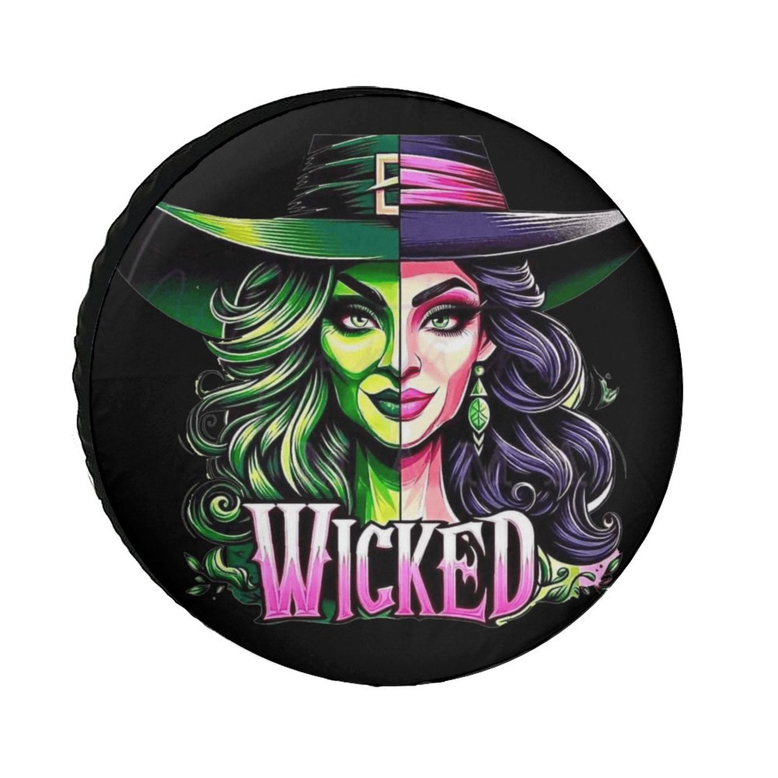 Wicked Elphaba And Galinda Waterproof Oxford Tire Covers, Spare Wheel ...