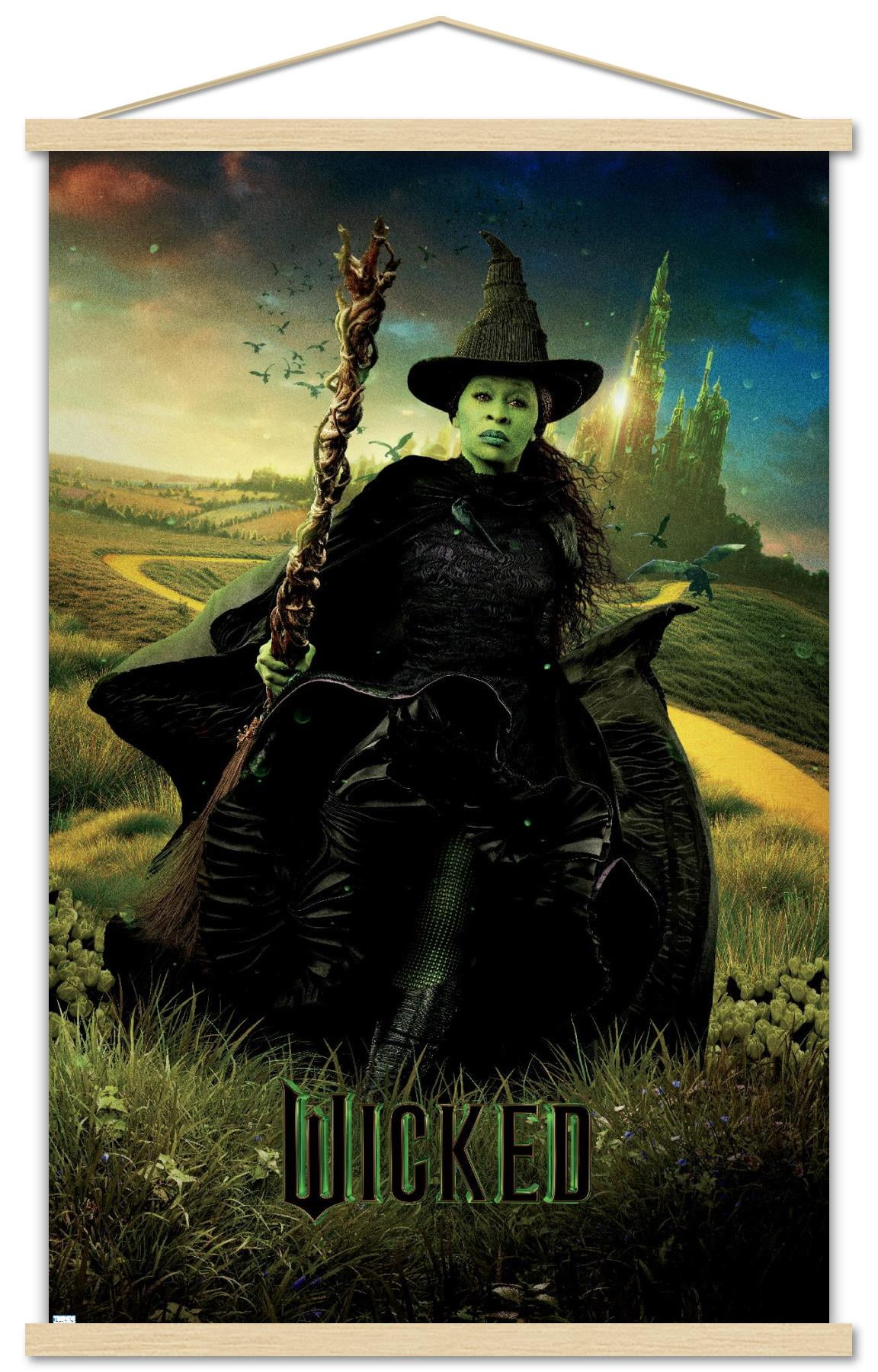 Wicked - Elphaba One Sheet Wall Poster with Magnetic Frame, 22.375" x ...