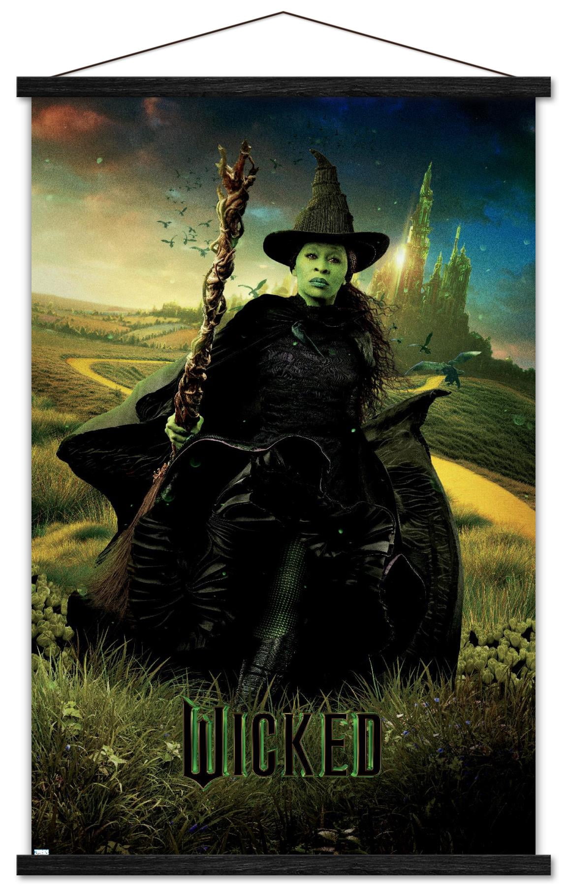 Wicked - Elphaba One Sheet Wall Poster with Magnetic Frame, 22.375" x ...