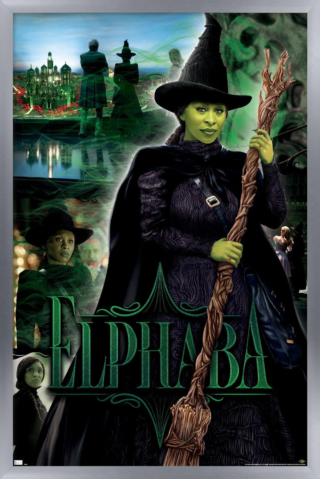 Wicked - Elphaba Wall Poster, 22.375" x 34" Framed - Walmart.com