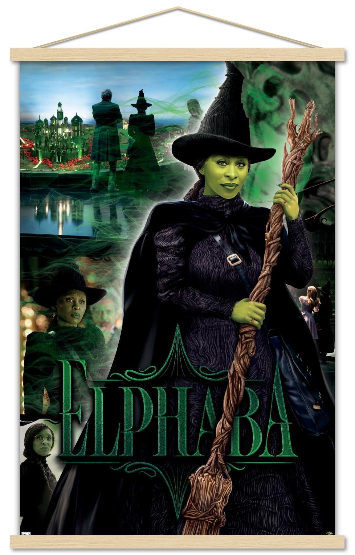 Wicked - Elphaba Wall Poster with Magnetic Frame, 22.375" x 34 ...