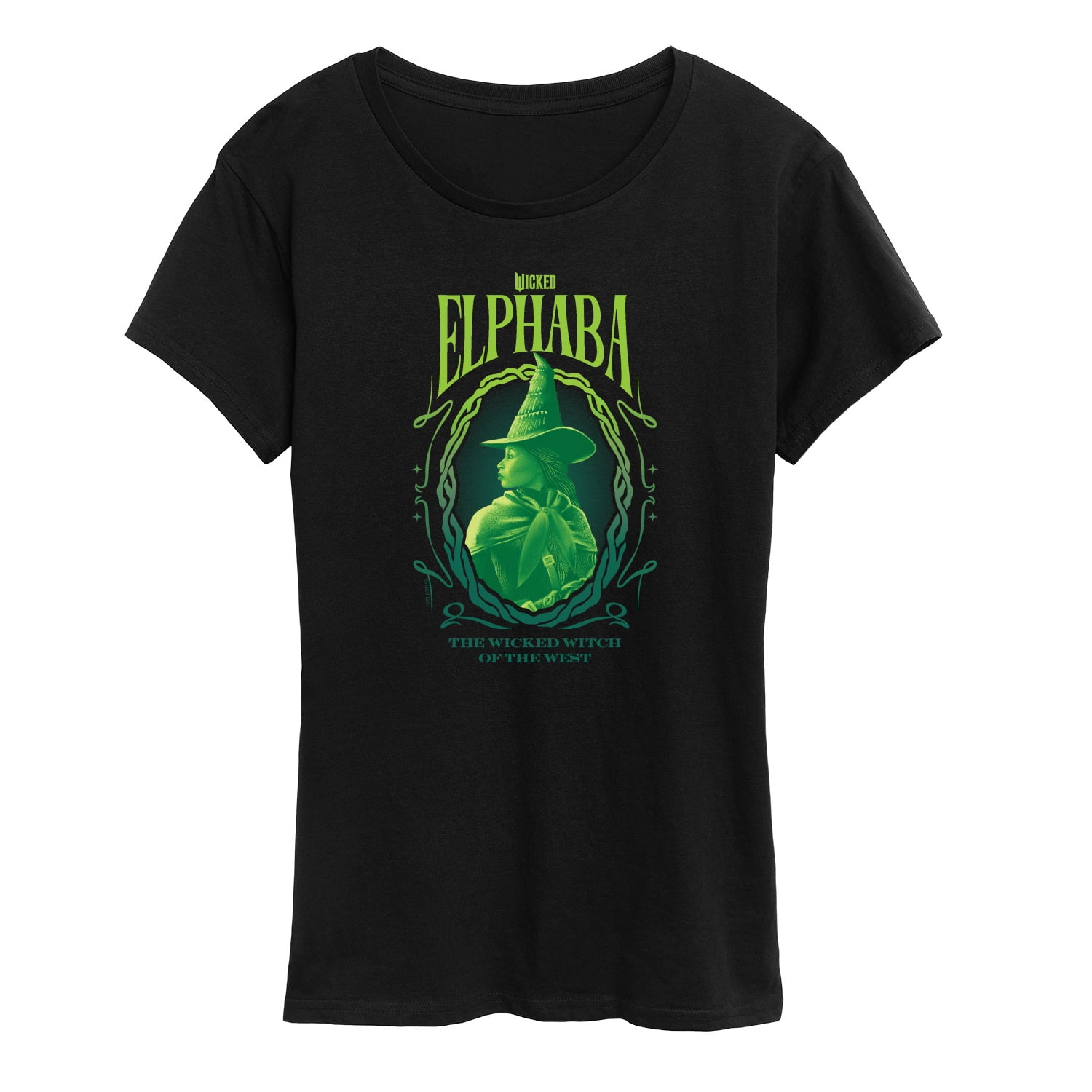 Wicked - Elphaba Wicked Witch Of The West - Women's Short Sleeve Graphic T-Shirt - Walmart.com
