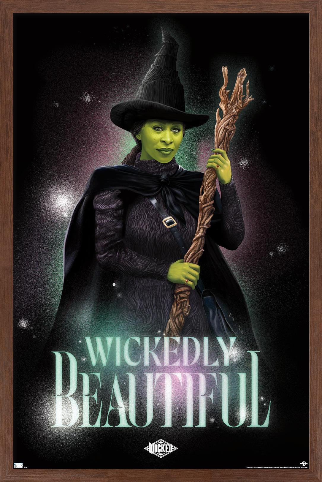 Wicked - Elphaba Wickedly Beautiful Wall Poster, 22.375" x 34" Framed ...