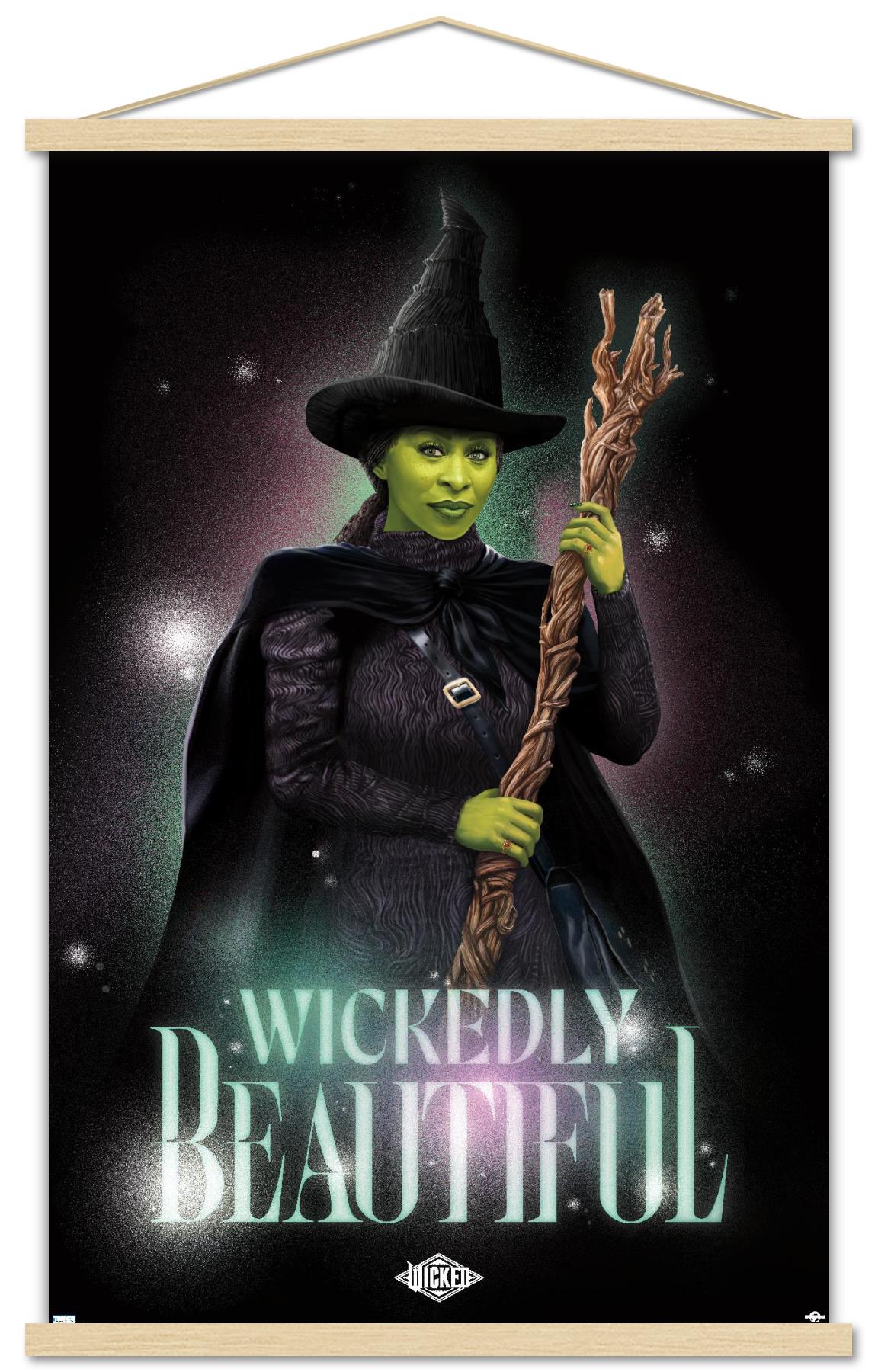 Wicked - Elphaba Wickedly Beautiful Wall Poster with Magnetic Frame, 22 ...