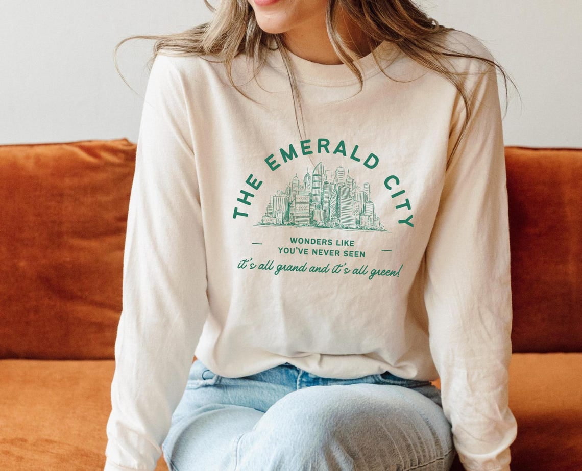 Wicked Emerald City Shirt, Wicked Musical Movie, Wicked Movie Merch ...