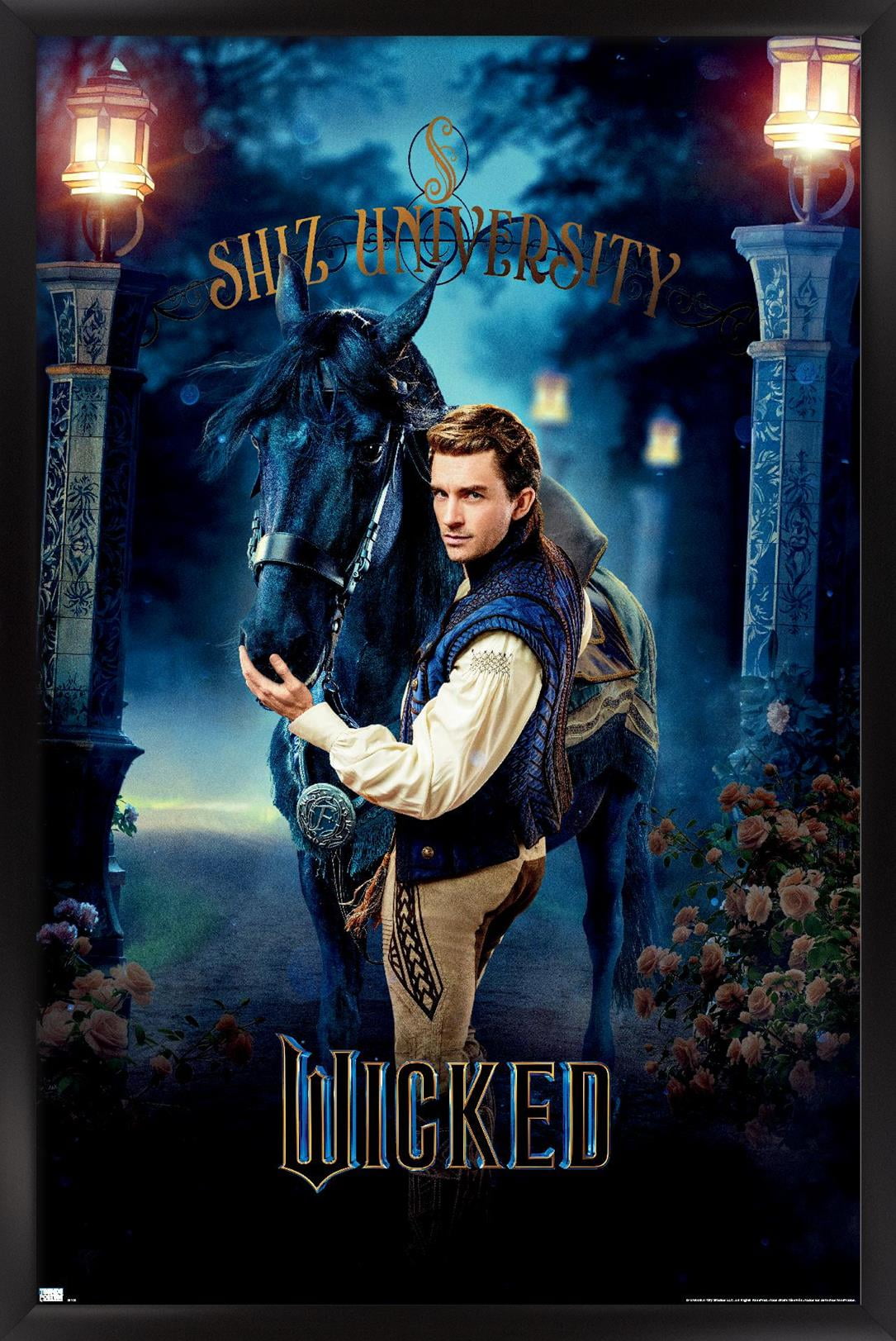 Wicked - Fiyero One Sheet Wall Poster, 14.725" x 22.375" Framed ...