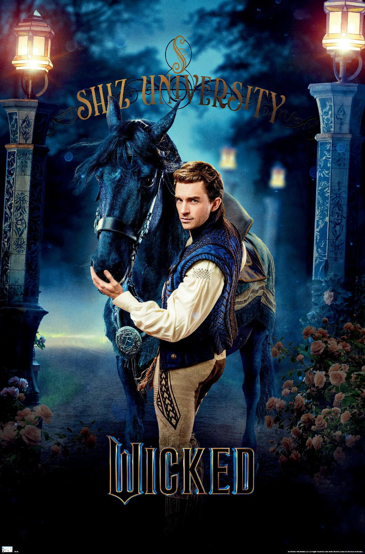 Wicked - Fiyero One Sheet Wall Poster, 14.725" x 22.375" - Walmart.com