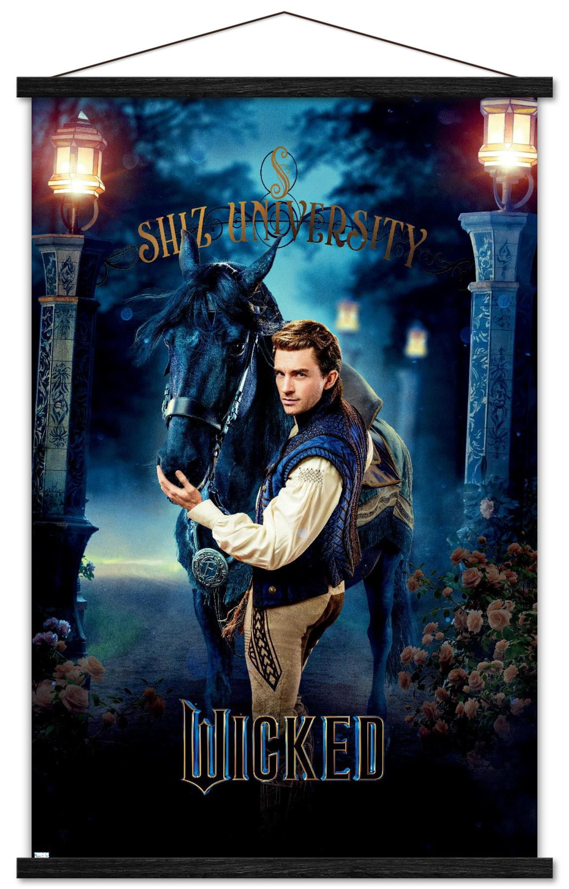 Wicked - Fiyero One Sheet Wall Poster with Magnetic Frame, 22.375" x 34 ...