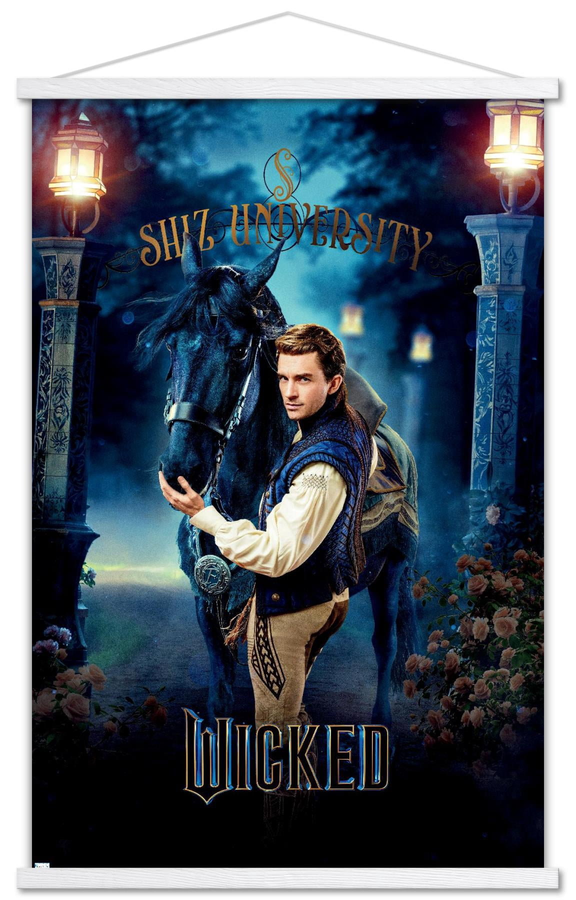 Wicked - Fiyero One Sheet Wall Poster with Magnetic Frame, 22.375" x 34 ...
