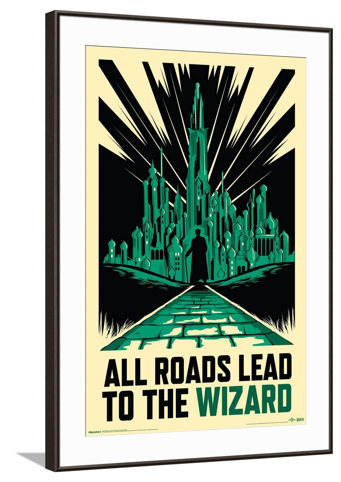 Wicked: For Good (2025) - All Roads Lead To The Wizard Canvas Wall ...