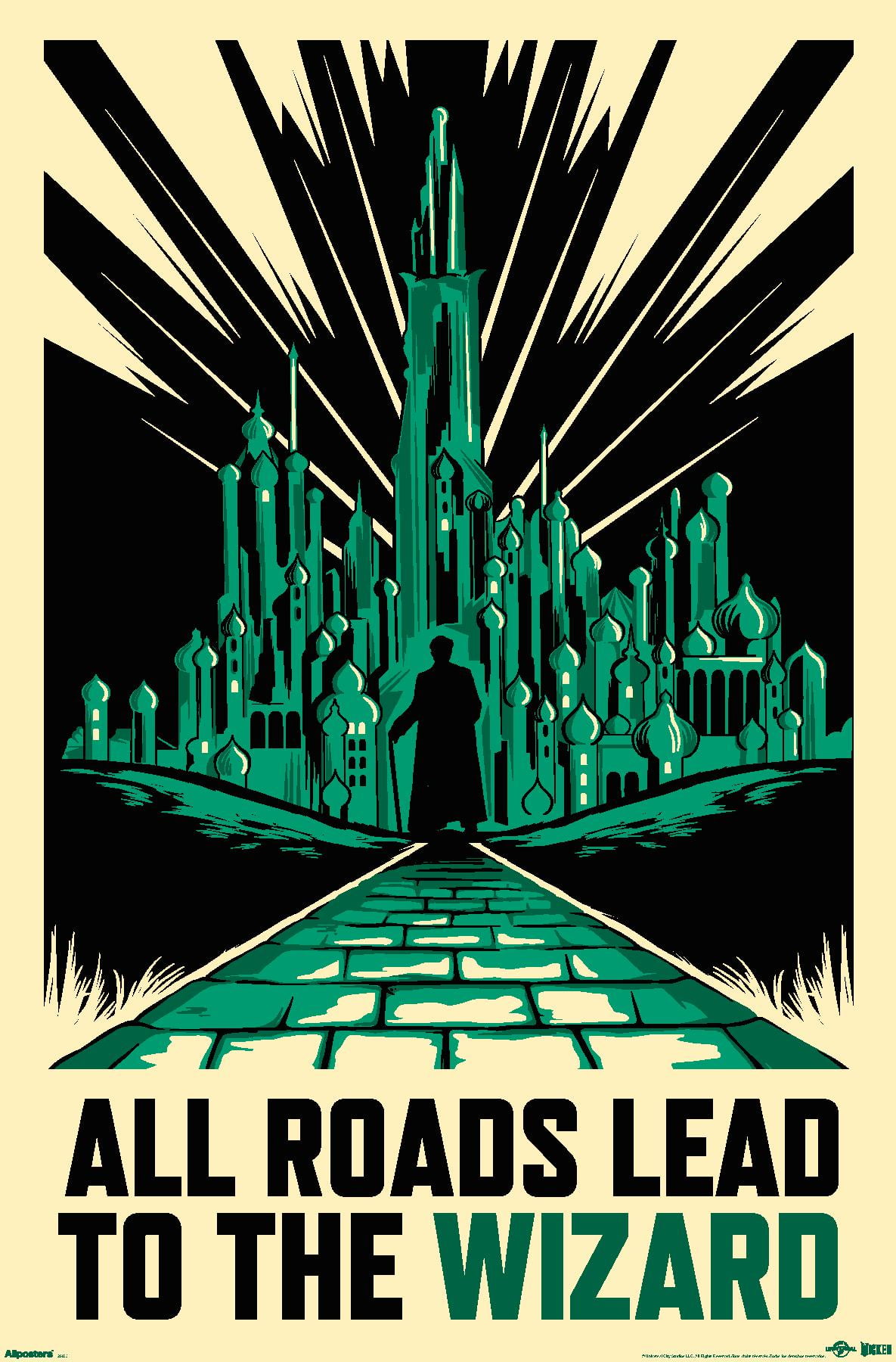 Wicked: For Good (2025) - All Roads Lead To The Wizard Wall Poster, 22. ...