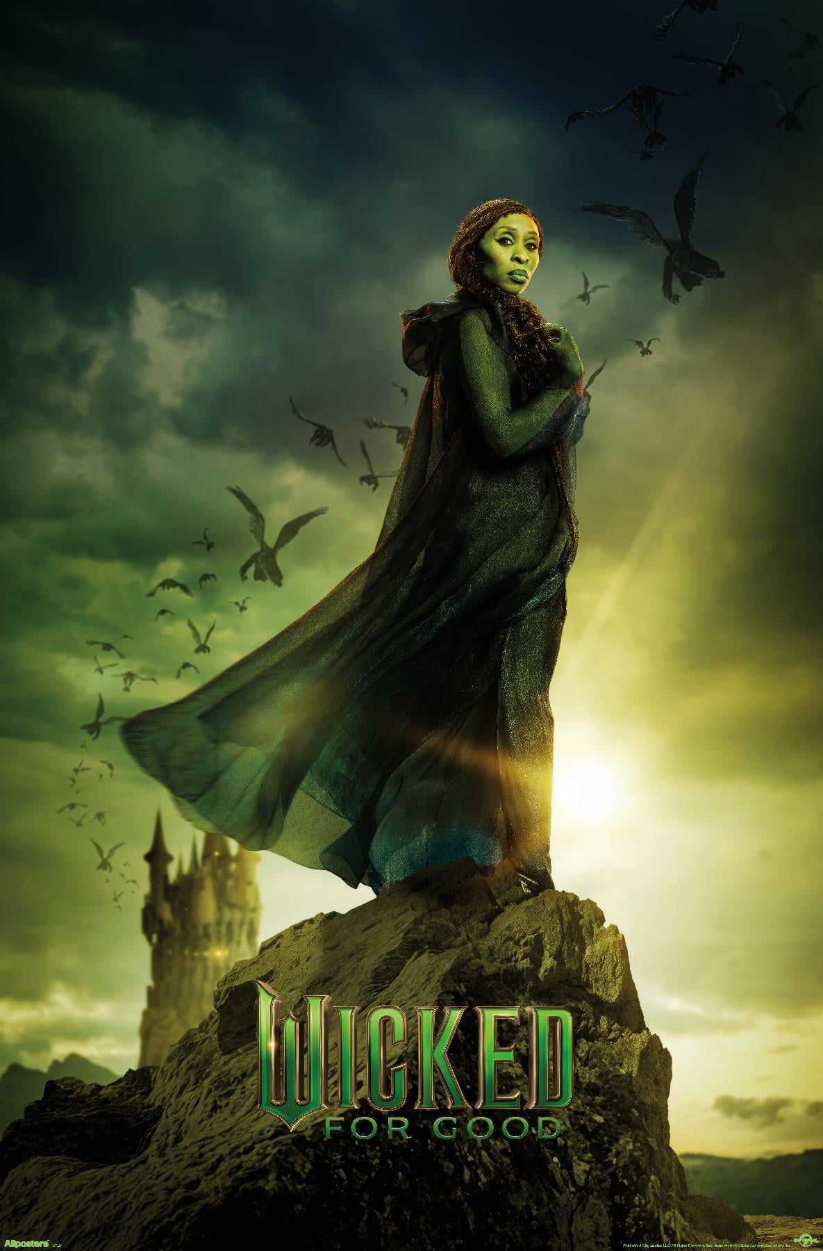Wicked: For Good (2025) - Elphaba Badlands One Sheet Wall Poster, 22. ...