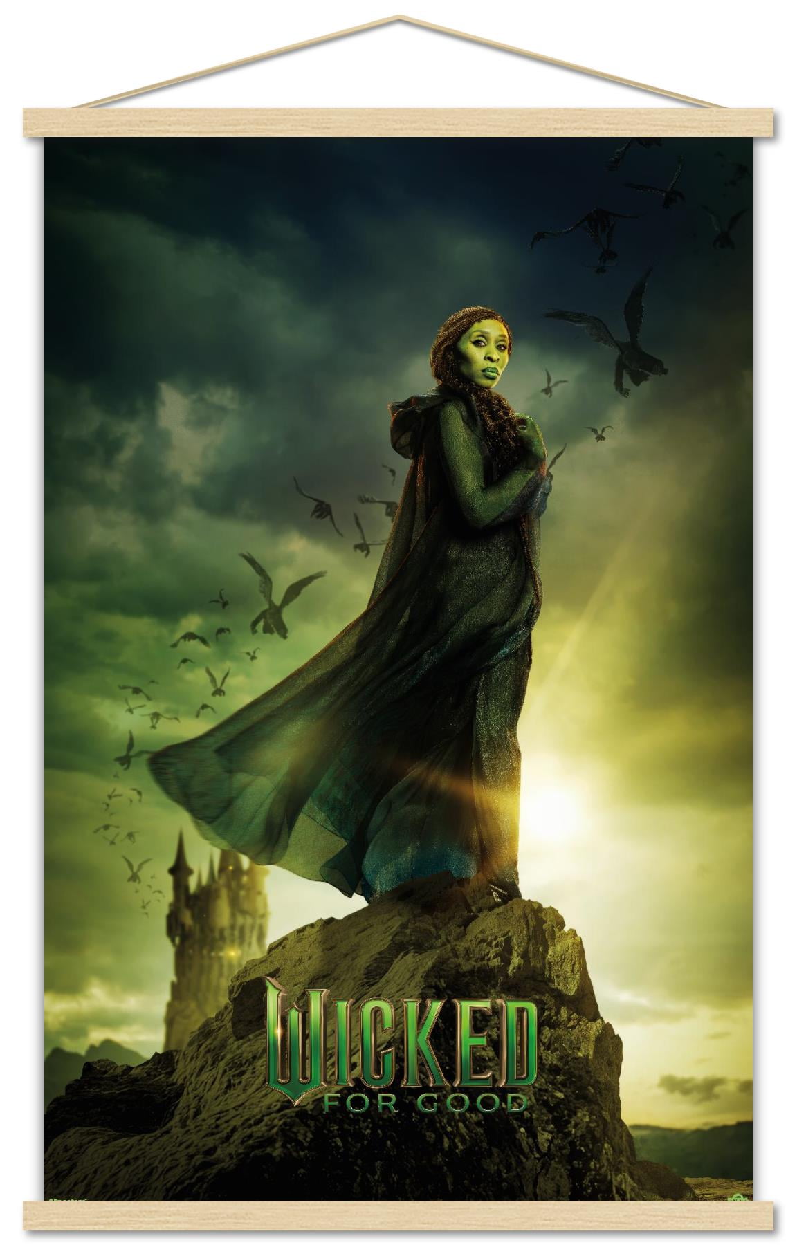 Wicked: For Good (2025) - Elphaba Badlands One Sheet Wall Poster with ...