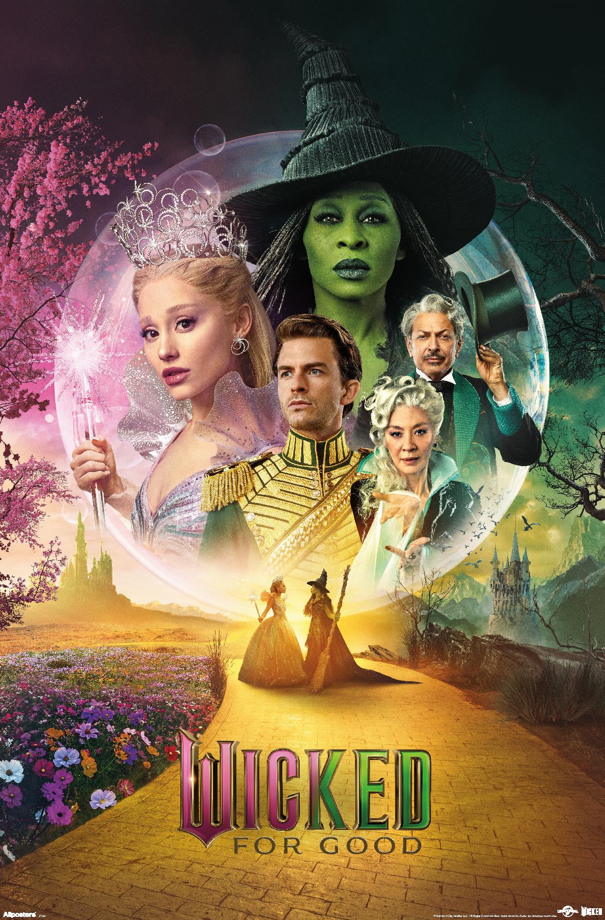Wicked: For Good (2025) - One Sheet Wall Poster, 22.375" x 34 ...