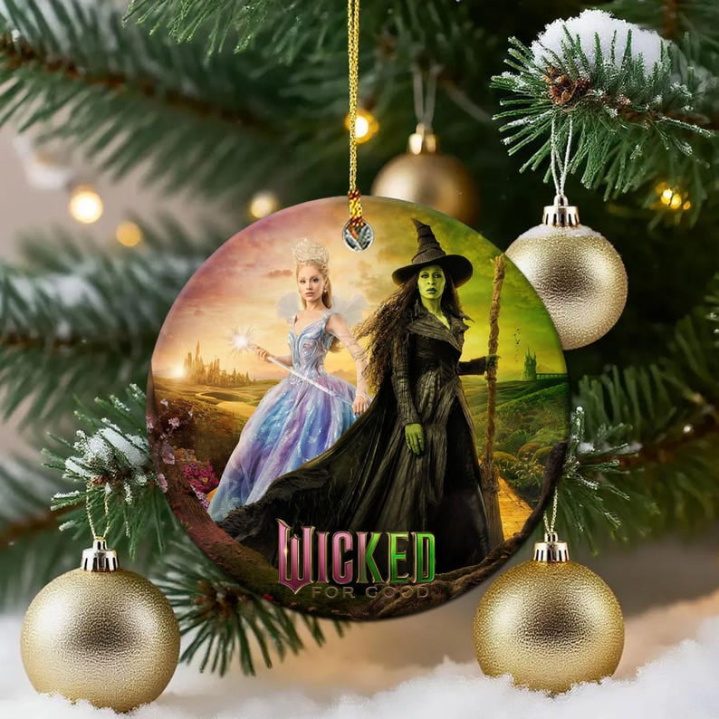 Wicked “For Good” Ornament – Best Friends Broadway Christmas Tree Gift ...