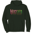 Wicked For Good Pink To Green Logo Pullover Unisex Hoodie ,Full Sizes S ...
