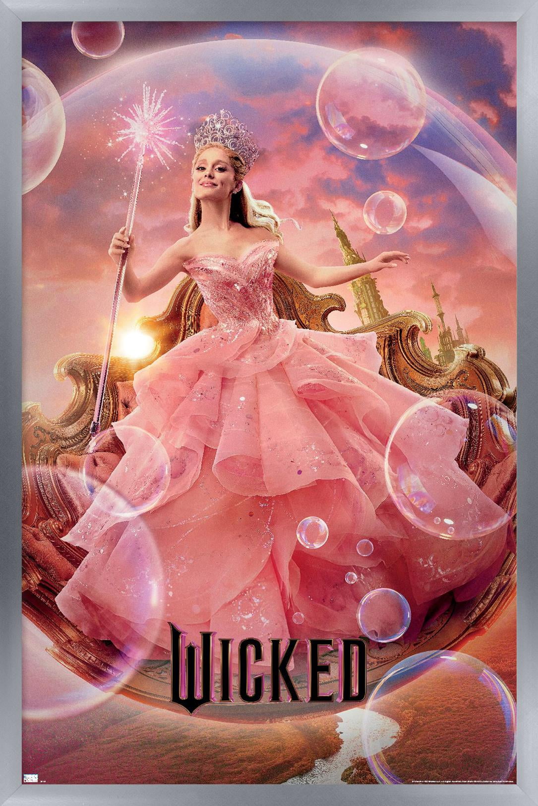 Wicked - Glinda One Sheet Wall Poster, 22.375" x 34" Framed - Walmart.com