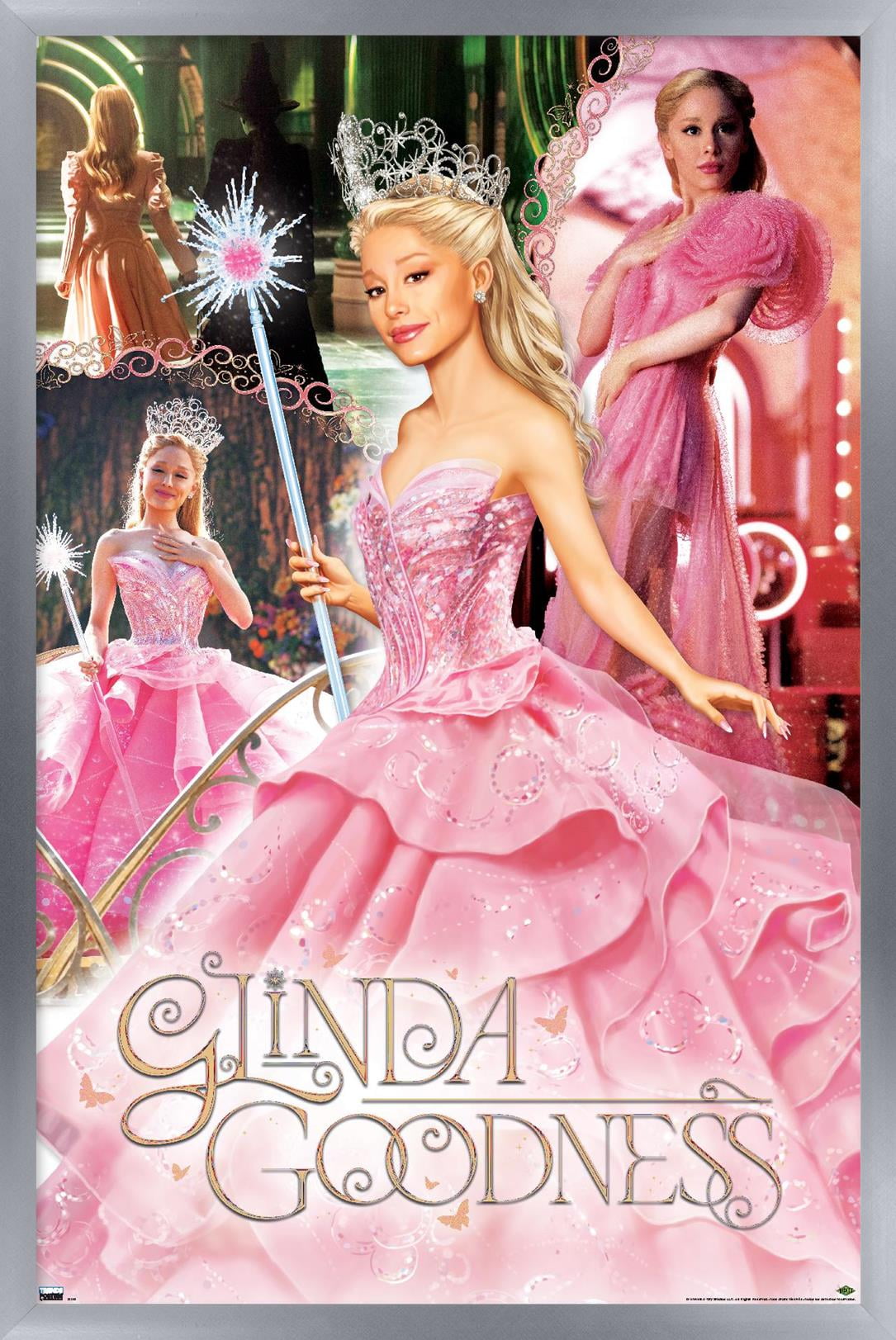 Wicked - Glinda Upland Wall Poster, 14.725" x 22.375" Framed - Walmart.com