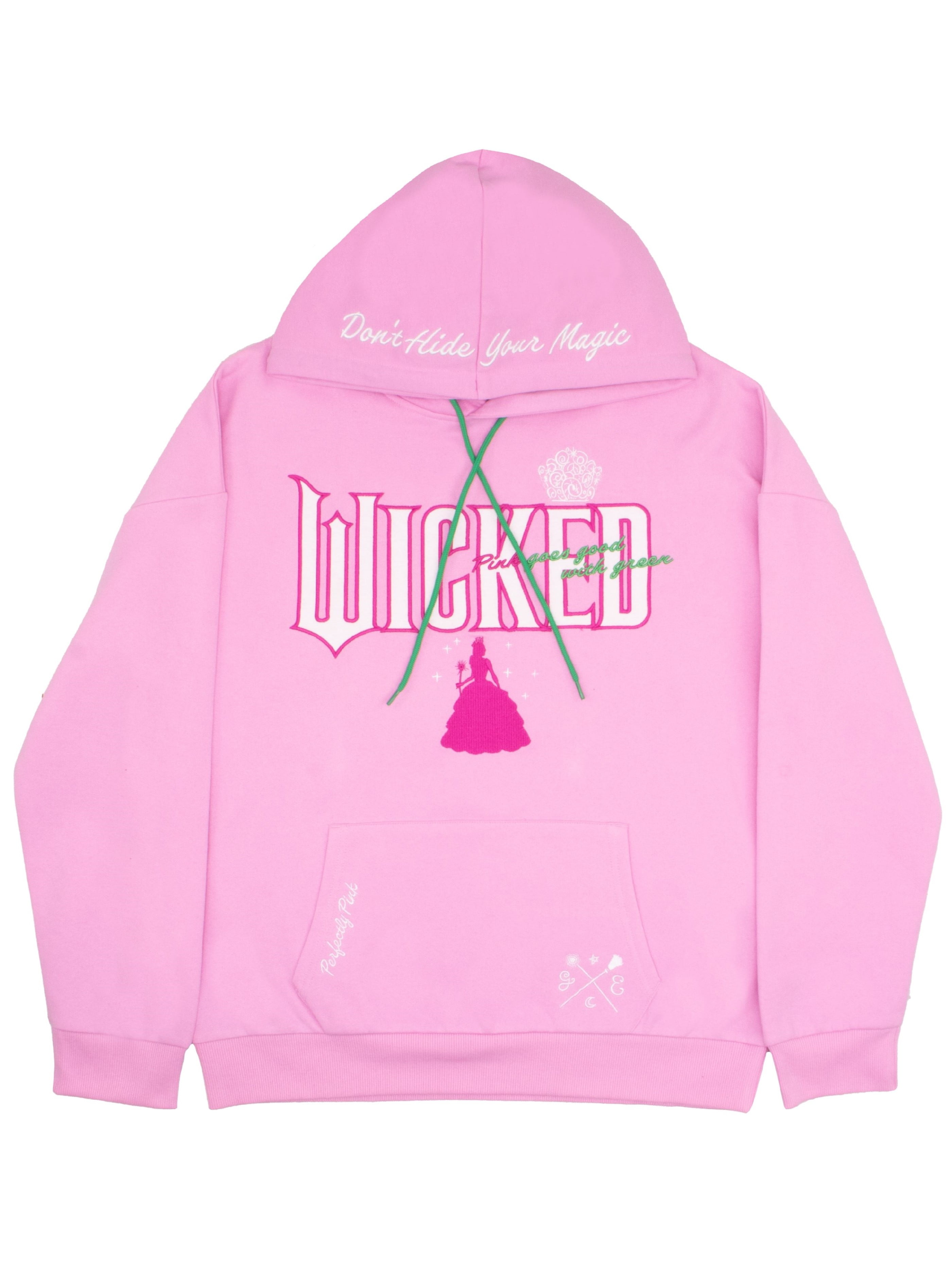 Wicked Graphic Glinda Hoodie, Women's, Sizes XXS - XXL - Walmart.com